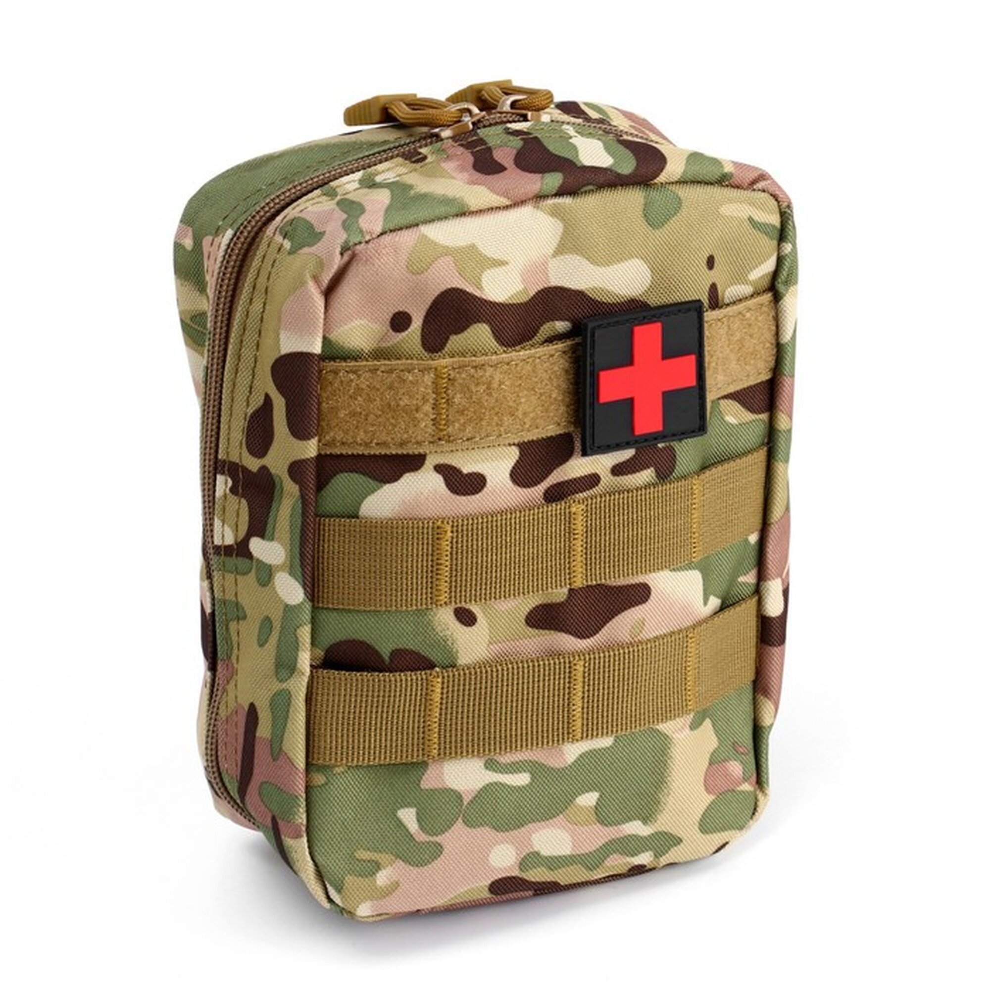 Подсумок медицинский, тактический, камуфляж мультикам, 20×13 см