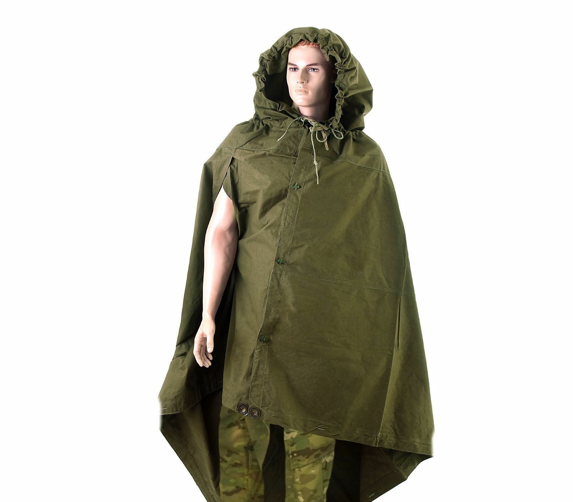 Плащ-Палатка 5-ПЛАВСРЕДСТВО, хаки X4P, 180х180см, без каркаса