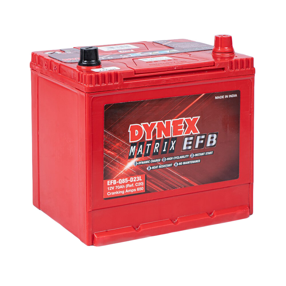 Аккумулятор EXIDE Dynex Matrix ASIA EFB Start-Stop&Go Q85 D23L 70 А. ч 650A (230x175x225)