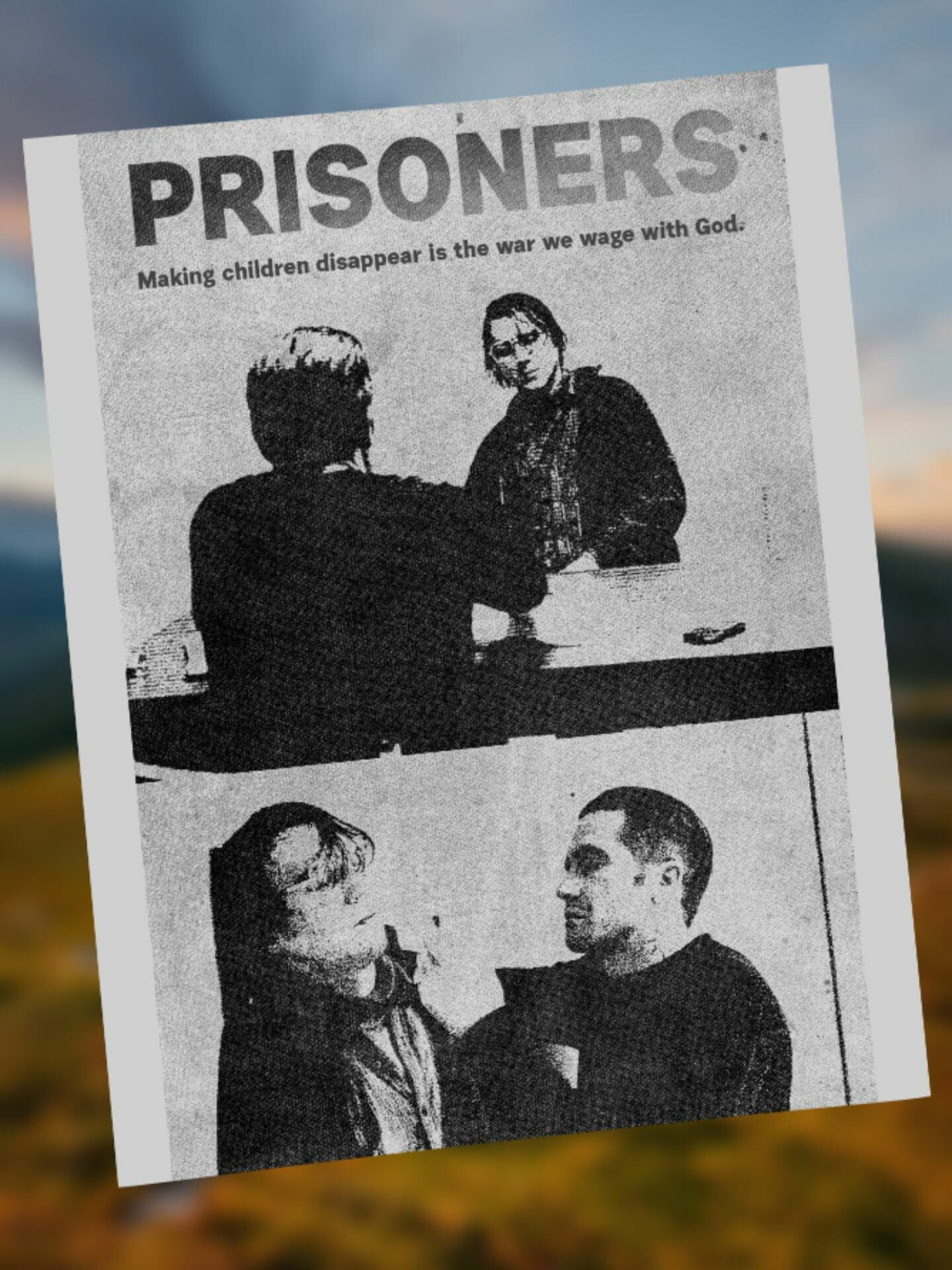 Постер pinterest "Пленницы", 29.7х42см, А3, глянцевый