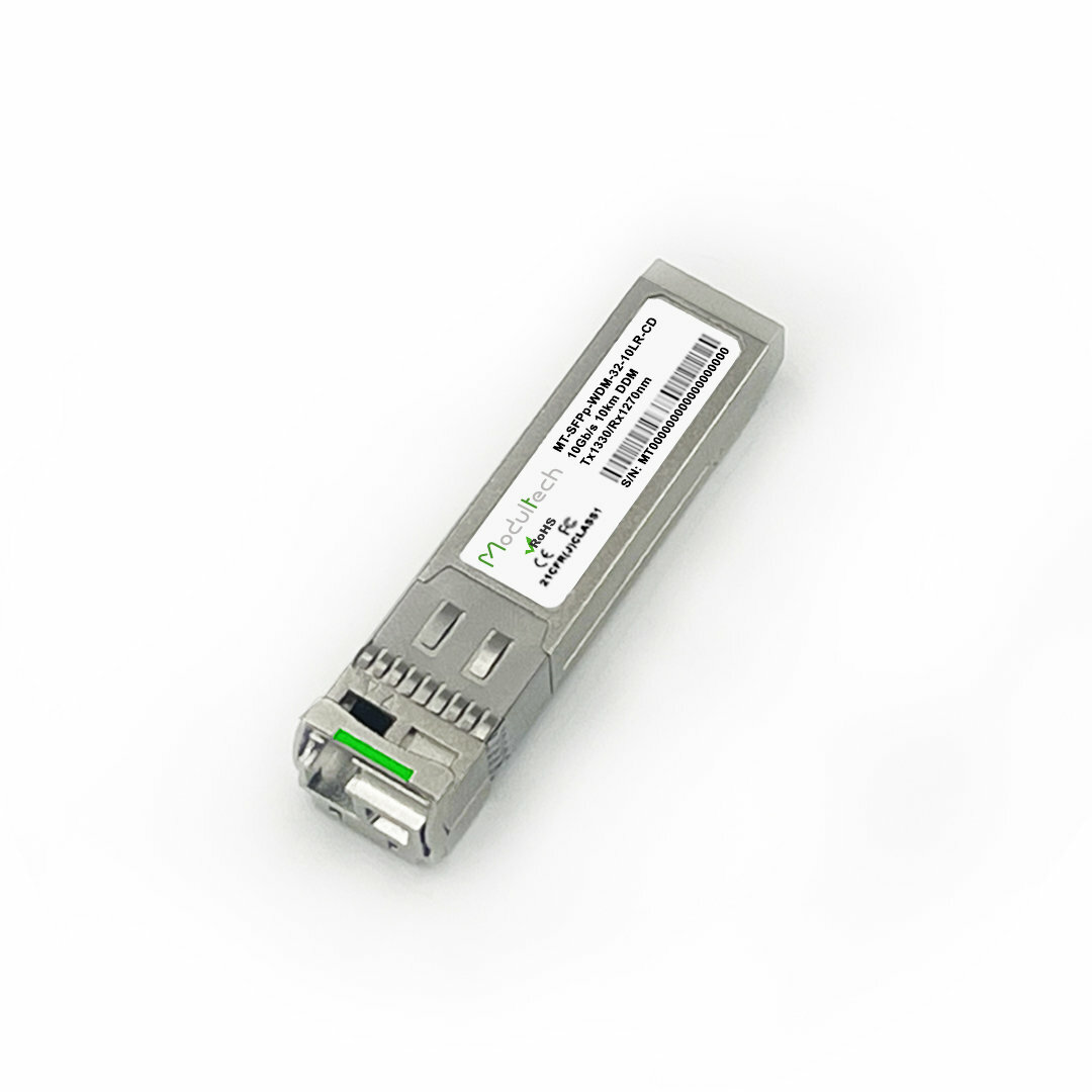 Модуль SFP+ WDM 10 Гбит/с, 10 км, 1330/1270 нм, SMF, LC