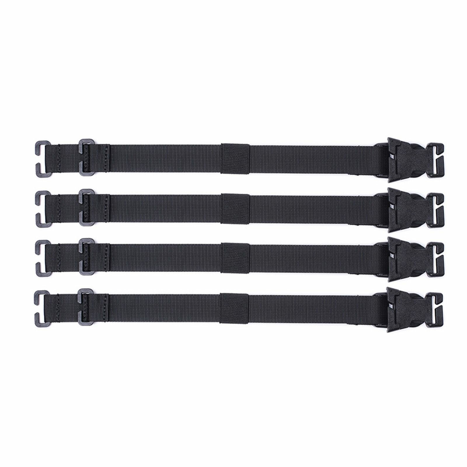 4 шт. расширяемые тактические ремни Molle, нейлоновые лямки с пряжками, зажимами, компрессионный аксессуар для рюкзака