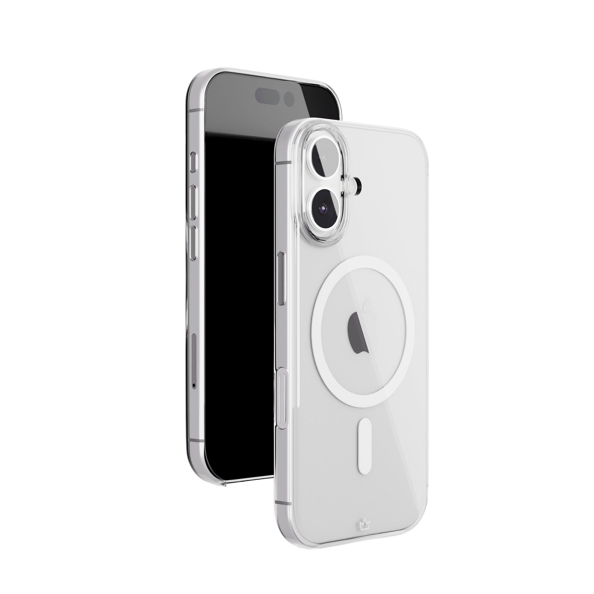 Чехол на iPhone 16 с MagSafe VLP Puro Case, прозрачный