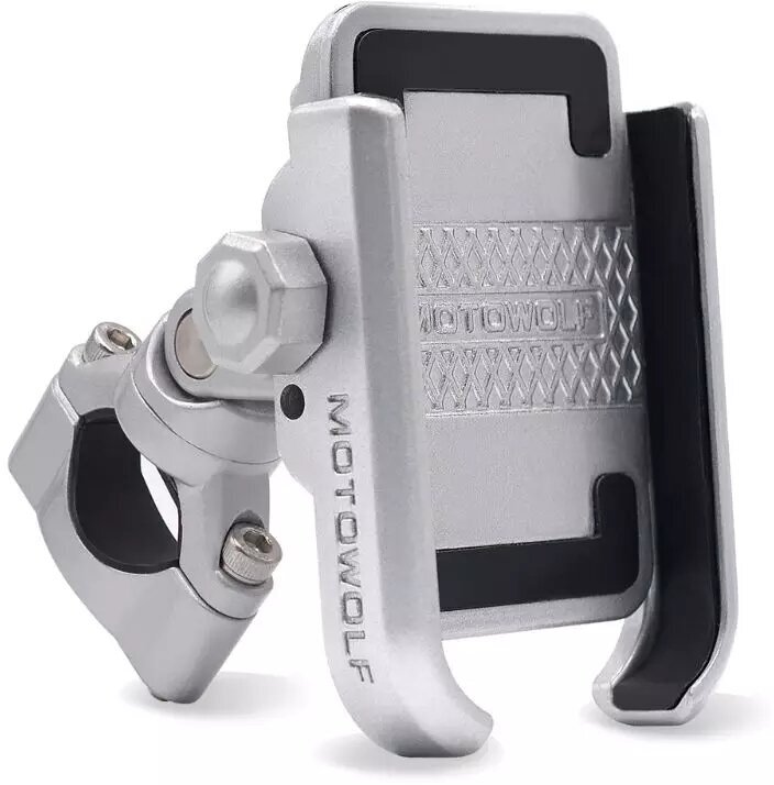 Держатель телефона на руль мотоцикла, Для телефонов до 7"