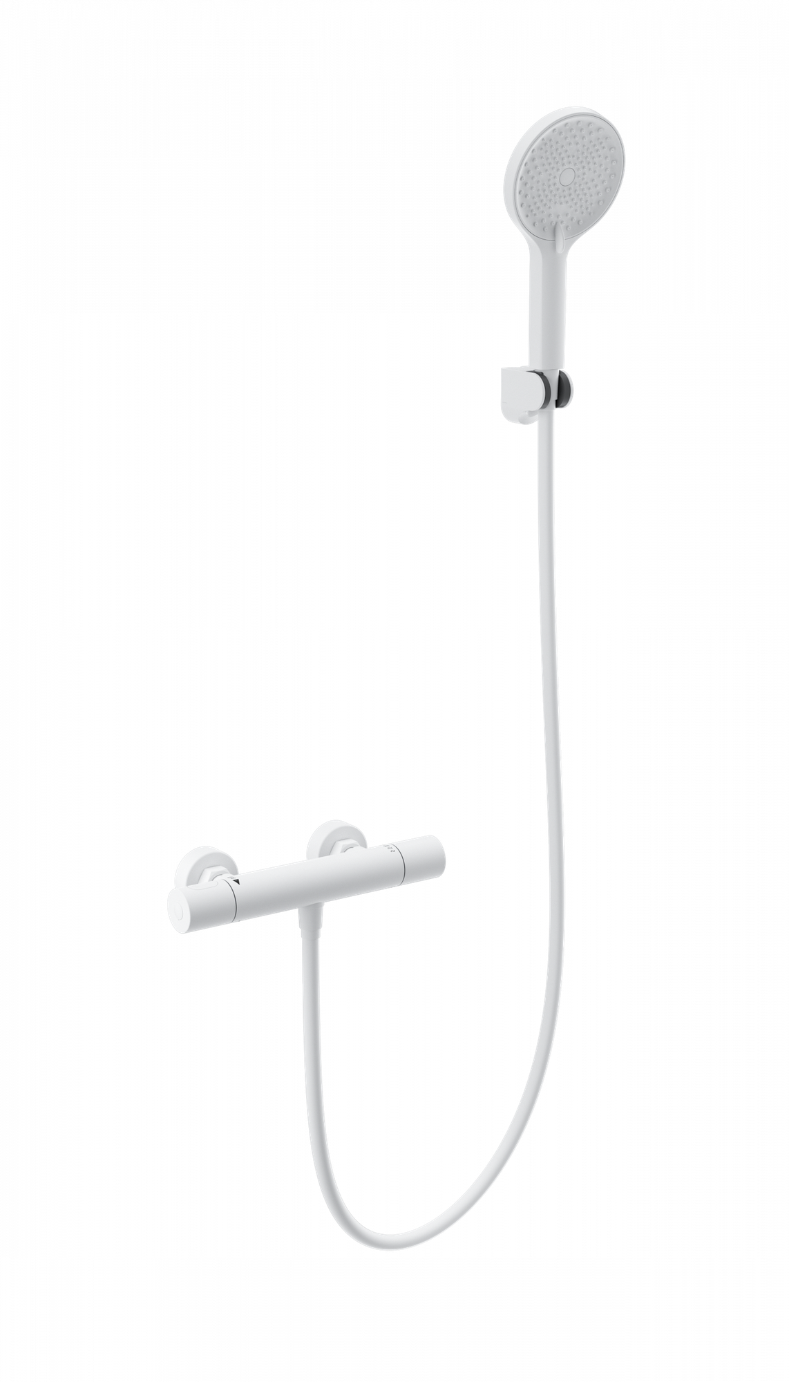 Смеситель для душа с термостатом WONZON & WOGHAND, Белый матовый (WW-B3013-A-MW)