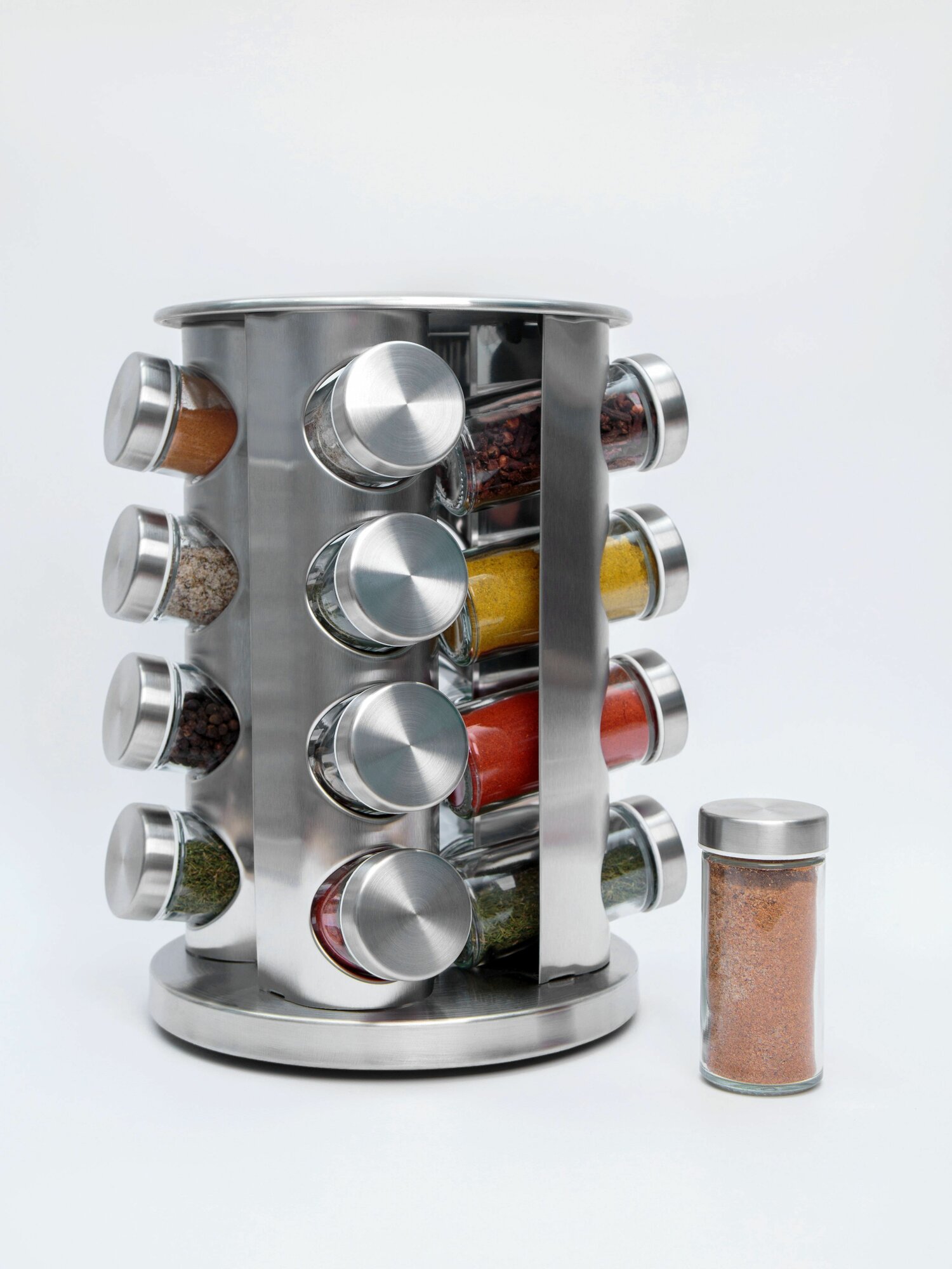 Набор банок для специй, Солонка, Баночки для сыпучих продуктов, Емкость для хранения приправ, 16 шт.