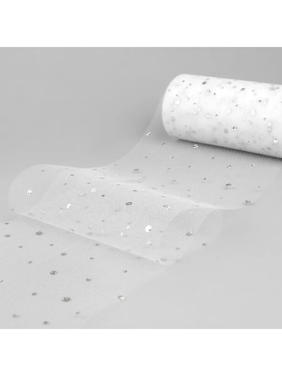 Блестящий фатин для творчества и декора