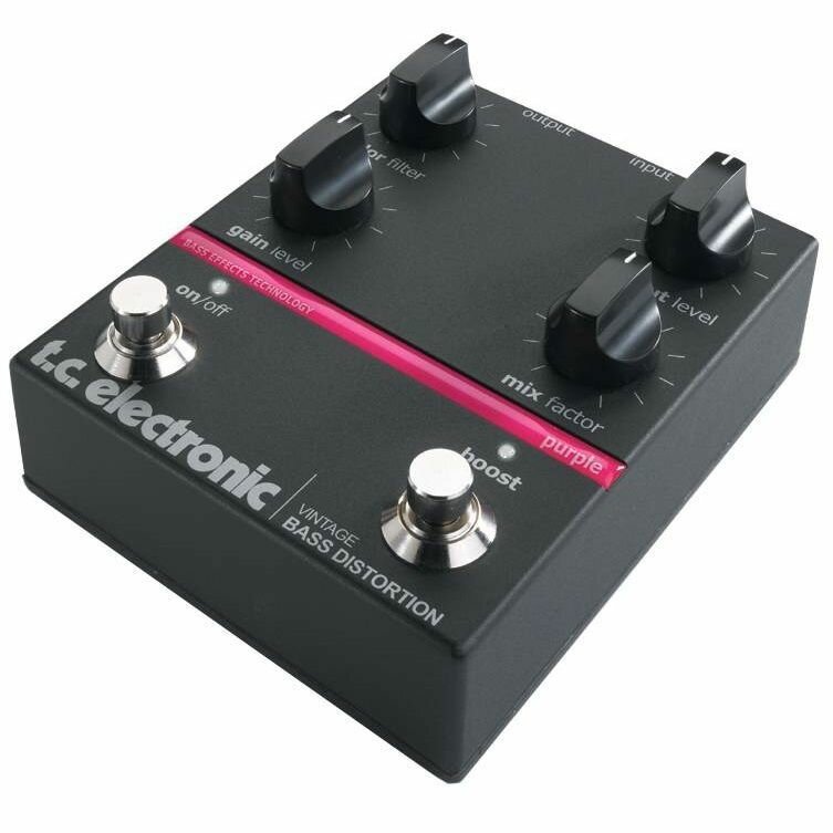 TC ELECTRONIC VINTAGE BASS DISTORTION аналоговый дистошн для бас-гитары