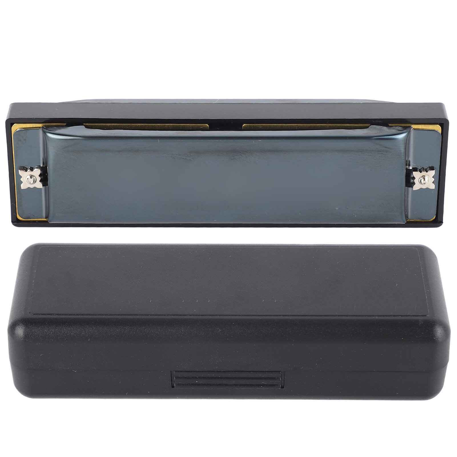 Blues Harmonica C Key 10 отверстия Диатонический фрут -атмосферный инструмент для начинающих черный