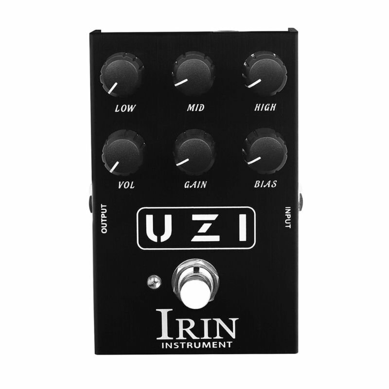 Педаль гитарного эффекта-UZI Distortion Simulation Black