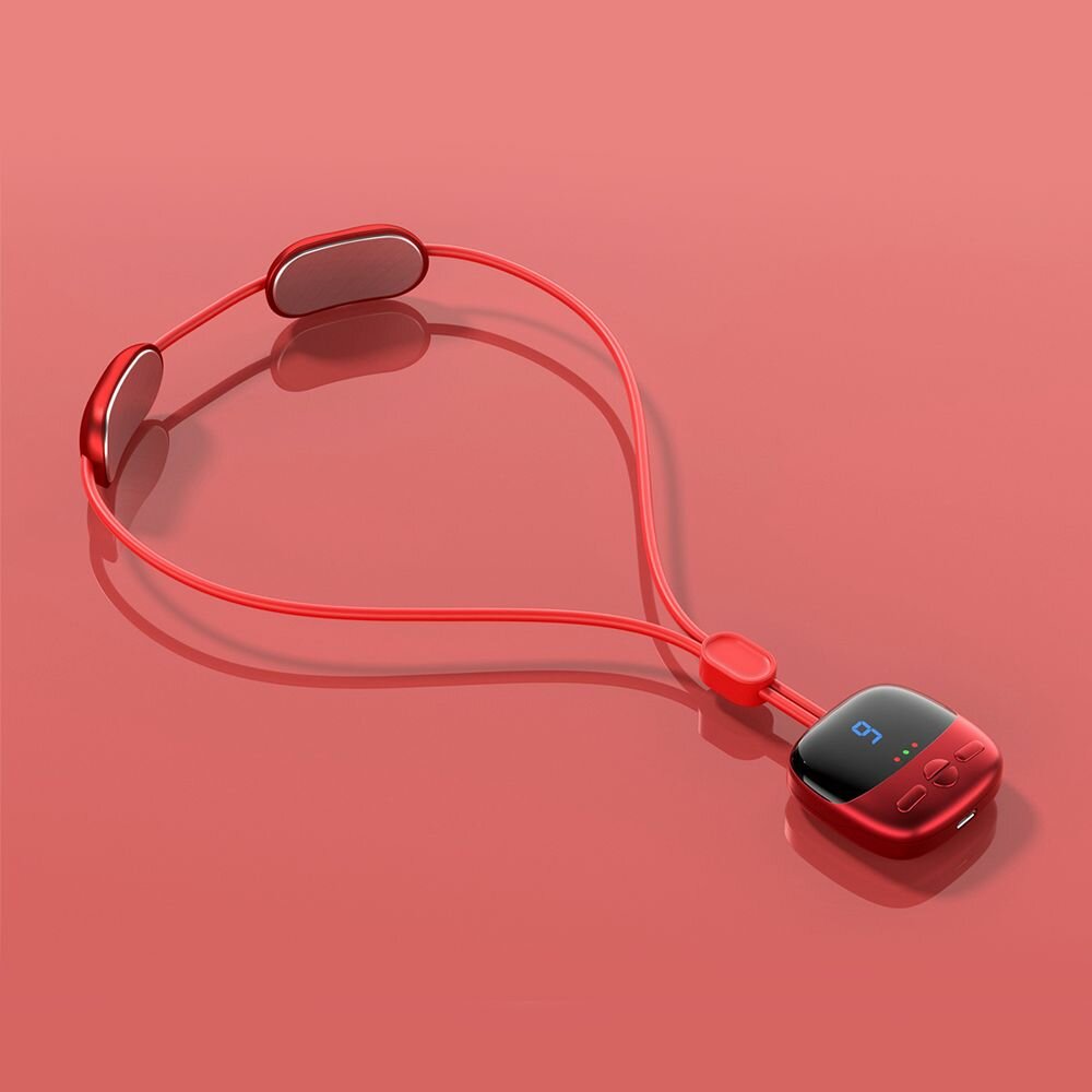 Удобный Массажер электрический для шеи, миостимулятор, электростимулятор мышц