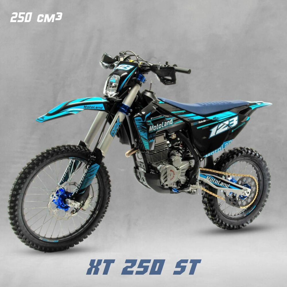 Мотоцикл Motoland XT 250 ST 21/18 (172FMM-4V) 250 куб. см. / 21 л. с. / Кросс