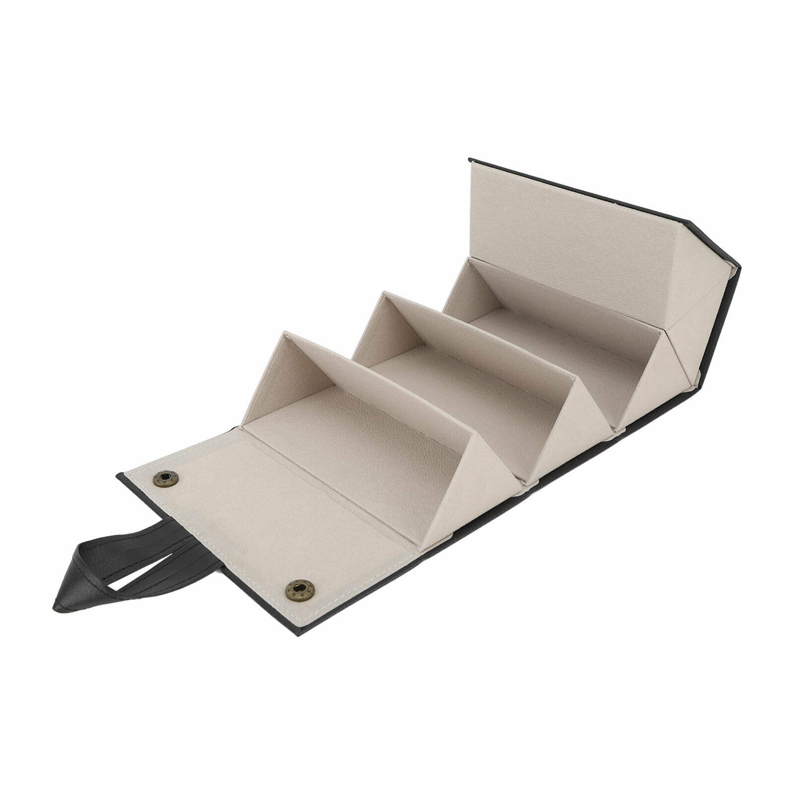 Коробка для хранения солнцезащитных очков, стильный, легкий, с несколькими отделениями, портативный футляр для очков для дома, путешествий, черный