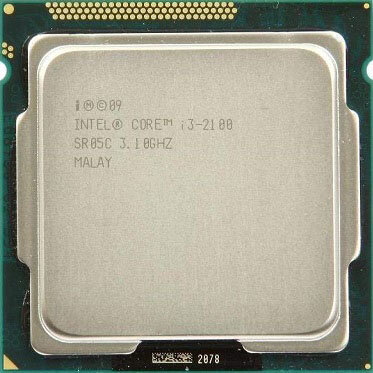 Процессор Intel Core i3-2100, OEM, LGA1155, Sandy Bridge, 3100MHz, 65W