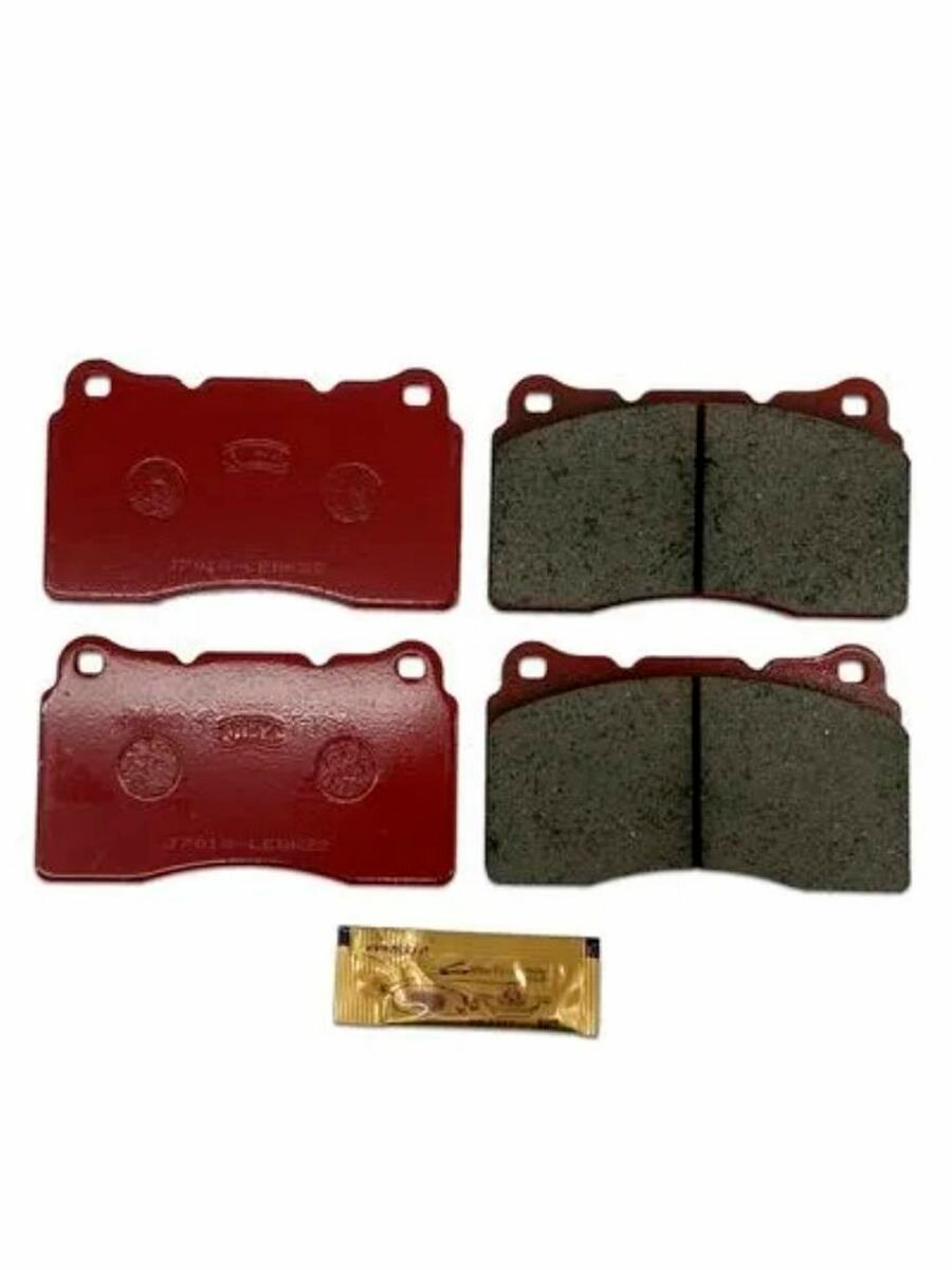 Колодки тормозные дисковые передние для а/м Alfa Romeo 166, Lancia Delta, Renault Megane, Volvo S60, NIBK PN0150S