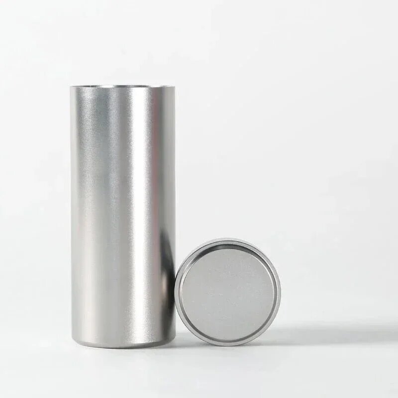 Алюминиевый контейнер для чая Серебряный, silver