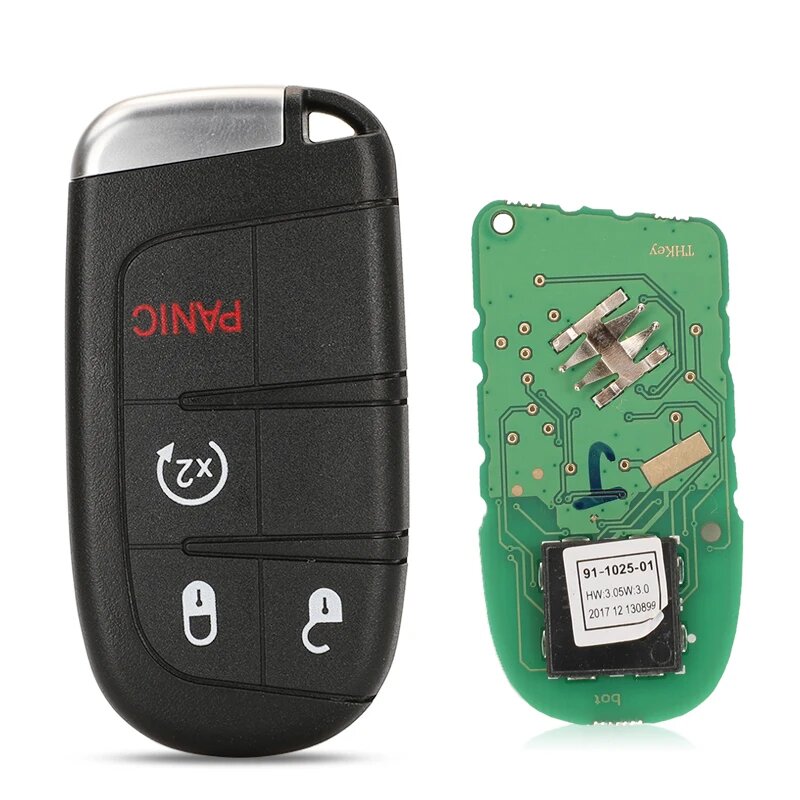 Ключ для Jeep Grand Cherokee 2013-2020, 4 кнопки