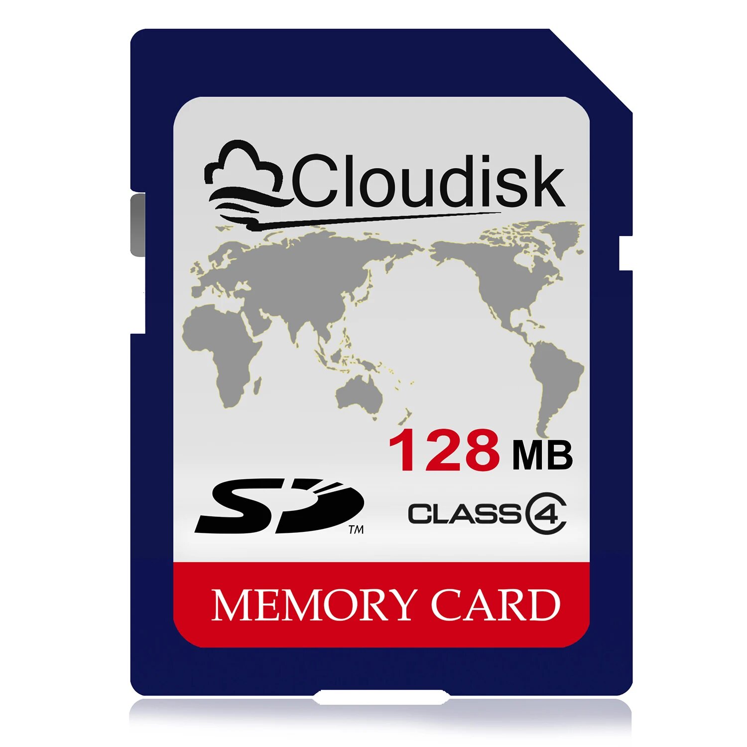 Cloudisk карта памяти SD 4 ГБ + 2 ГБ + 1 ГБ + 128 МБ 128MB(NOT GB)