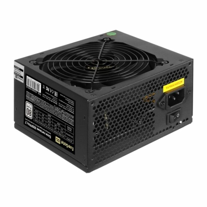 Блок питания ExeGate 800PPH-LT 80+ EX292152RUS 800W (EX292152RUS) черный - 800 Вт, 80+ Standart, ATX 24-пин, 4 pin + 4 pin x2 CPU, 8 SATA, 4 x 6+2 pin PCI-E