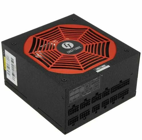 Блок питания Chieftec PowerPlay 850W (GPU-850FC-FOB) черный - 850 Вт, 80+ Platinum, ATX 20+4 пин, 4 pin + 4 pin x2 CPU, 9 SATA, 6 x 6+2 pin PCI-E