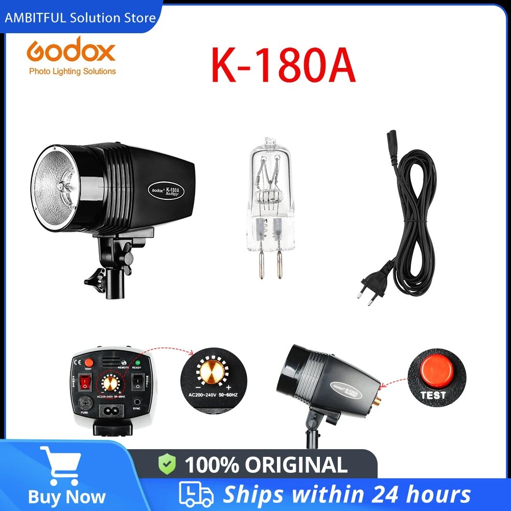 Godox K-180A моноблок вспышка 180W 220V