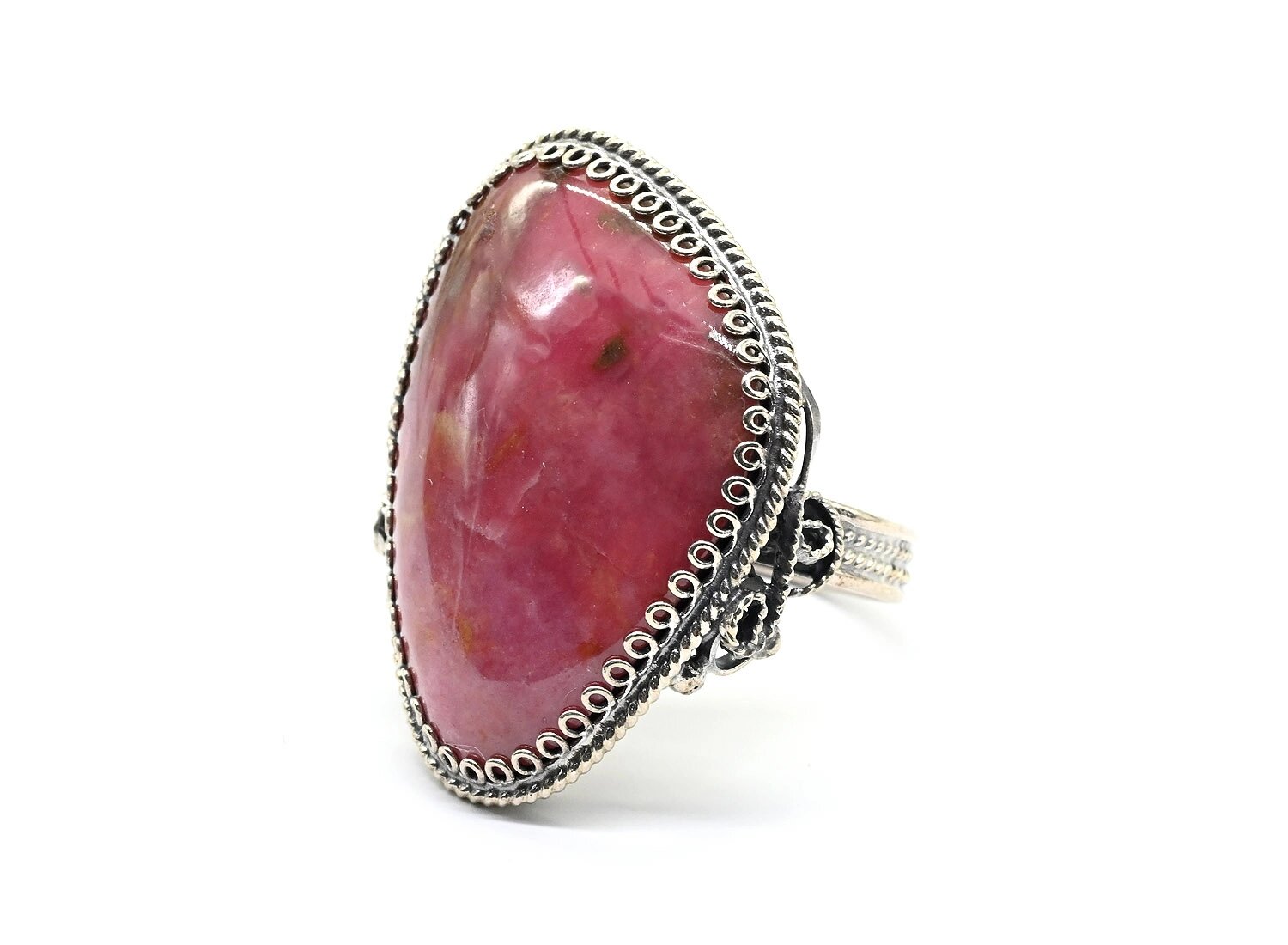 Кольцо, родонит