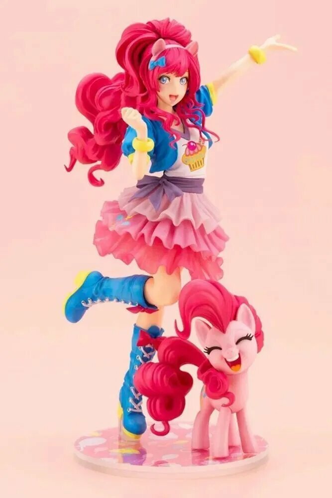 Украшение My little pony "Biqi" Pony Baoli, ПВХ, для коллекции, 22 см, розовое