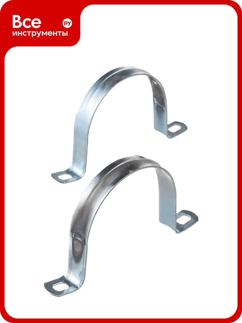 Оцинкованный двусторонний держатель DKC 63 мм 30 шт 53362, металл