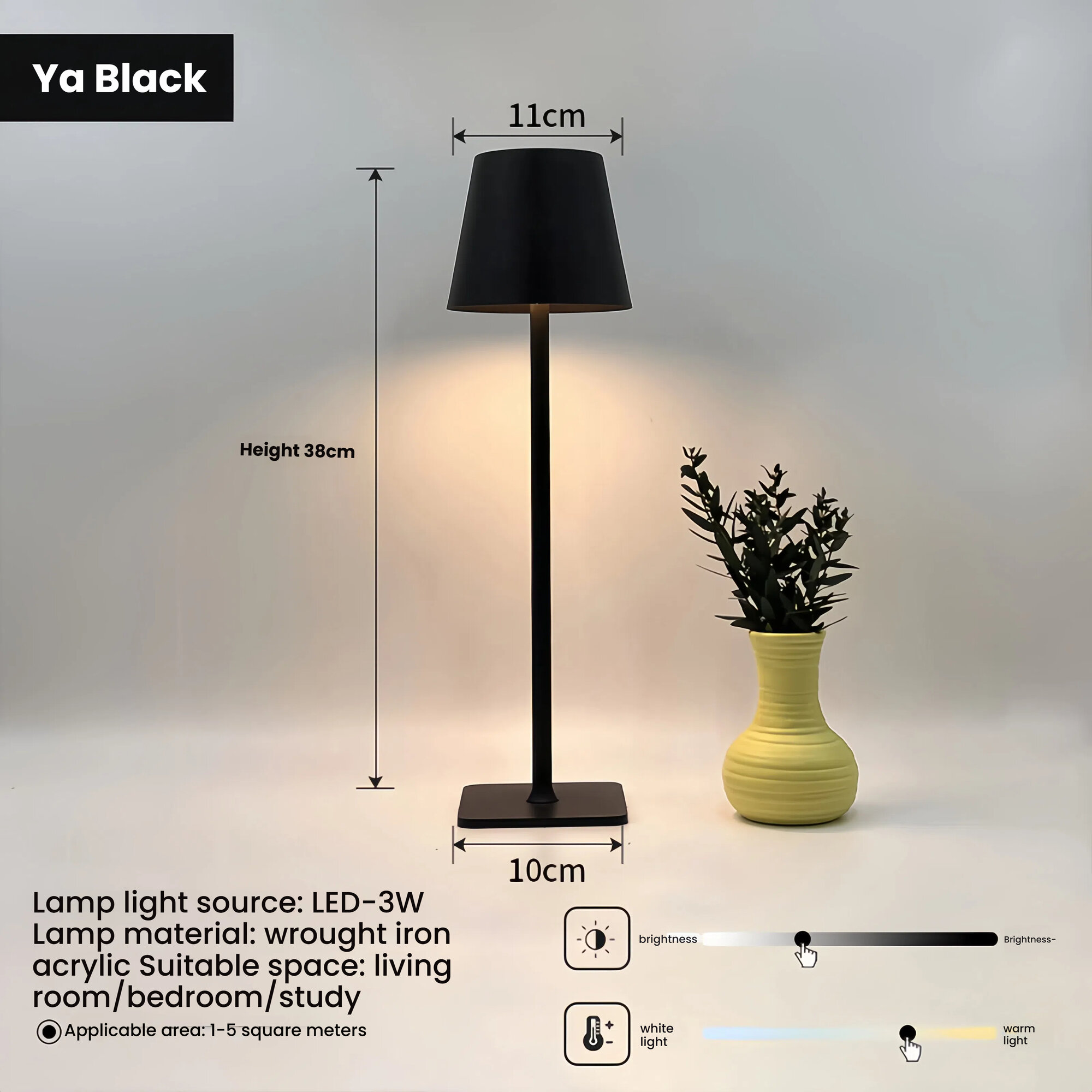 Декоративная лампа, имитация бокала, для создания атмосферы, фотостудий, ресторанов, теплый белый свет