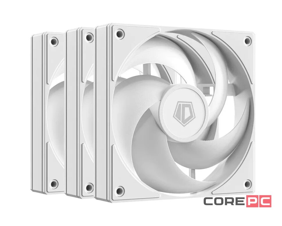 Комплект вентиляторов для корпуса ID-COOLING AS-120-W TRIO (3 in 1) White