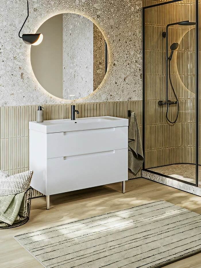 Тумба под раковину Aqwella Vancouver 100 напольная VAN01102N