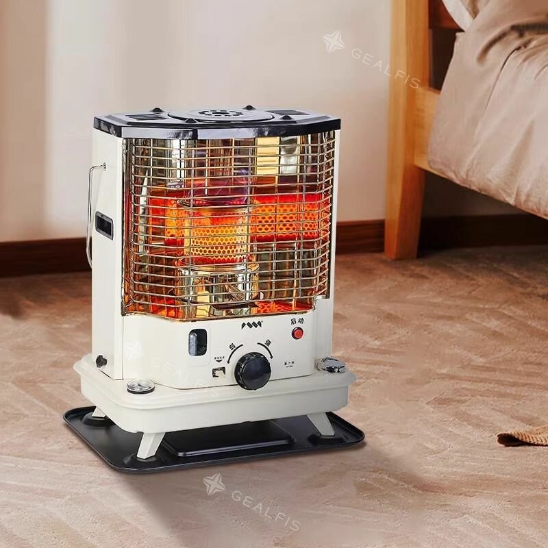 Керосиновый обогреватель, 2400 Вт, объем 4.3 лОбогреватели подходят для домашнего использования и кемпинга на открытом воздухе