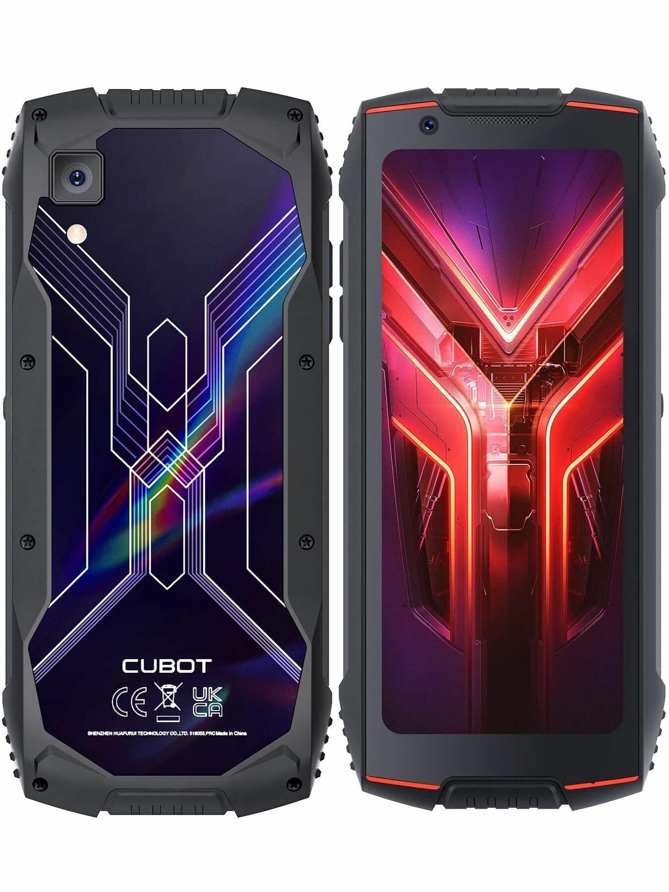 Смартфон Cubot King Kong mini 3, черно-красный