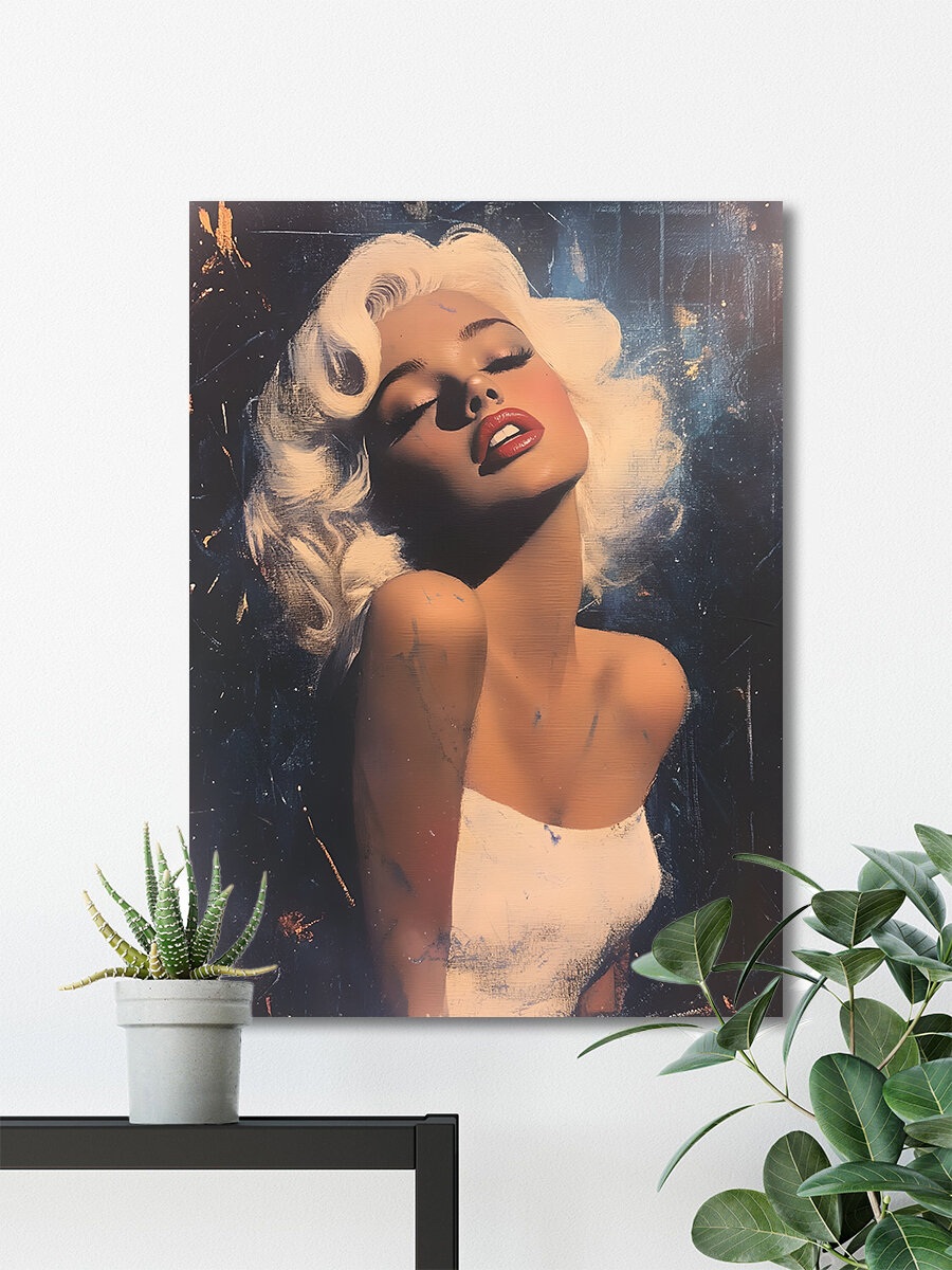 Картина в салон красоты / на стену - Мерлин Монро, картина 20*30 см.