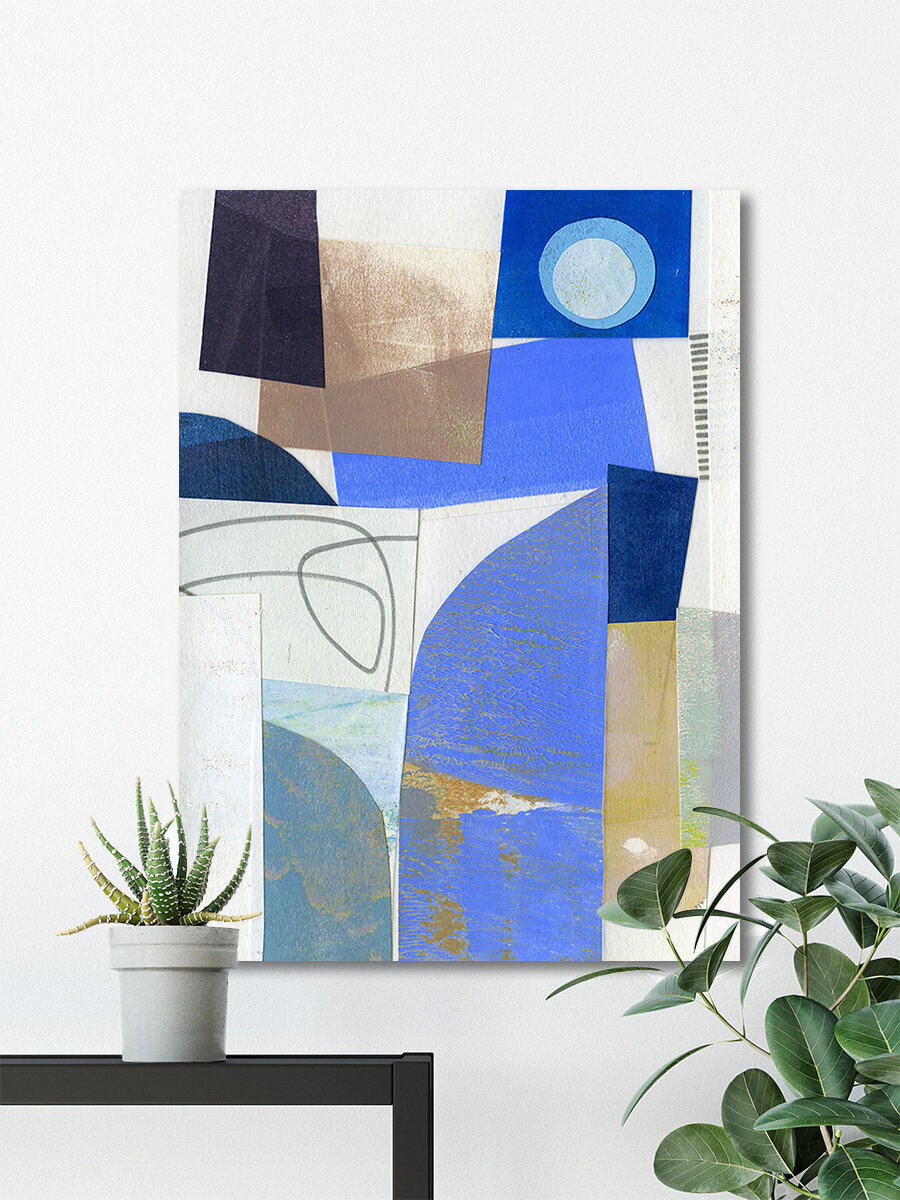 Абстракция / Кубизм, абстрактная картина / на стену, 30х40 см.