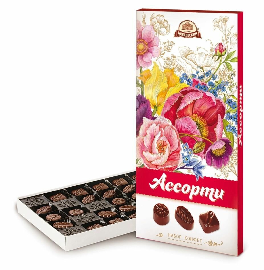 Конфеты шоколадные в коробке Ассорти Бабаевский 240 г 1 шт