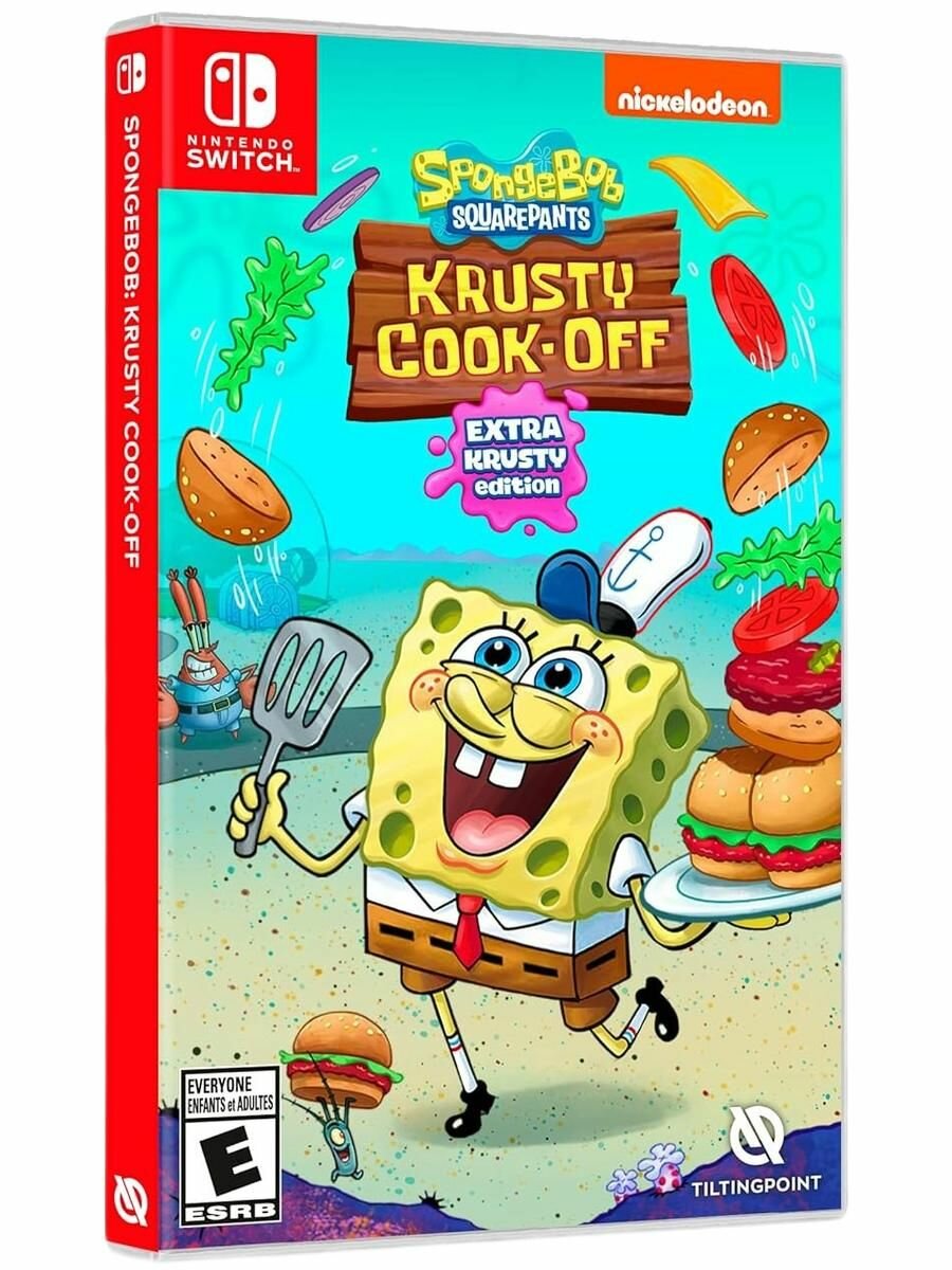 Игра Nintendo Switch SpongeBob Squarepants: Krusty Cook-Off - Extra Krusty Edition