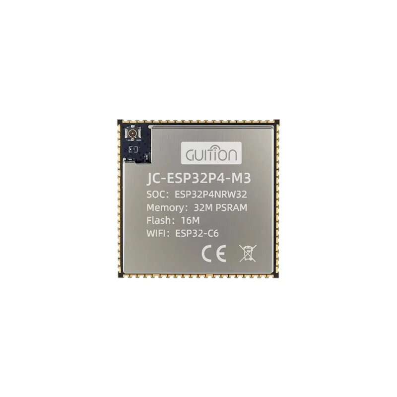 ЖК-модуль ESP32P4+ESP32-C6