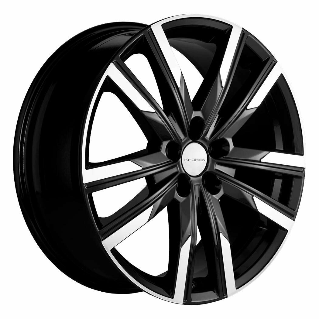 Колесный диск Khomen KHW1905 7.5x19 5x114.3 ET35 D60.1 Black-FP