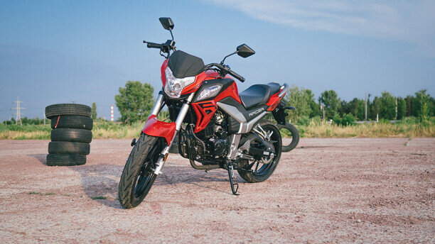 Мотоцикл Racer RC300CK-N Fighter_красный (с ПТС в заводской упаковке)