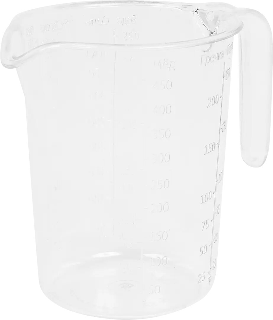 Стакан мерный 350мл пластик