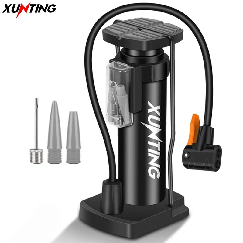 Xunting Портативный ножной насос для велосипеда 140PSI