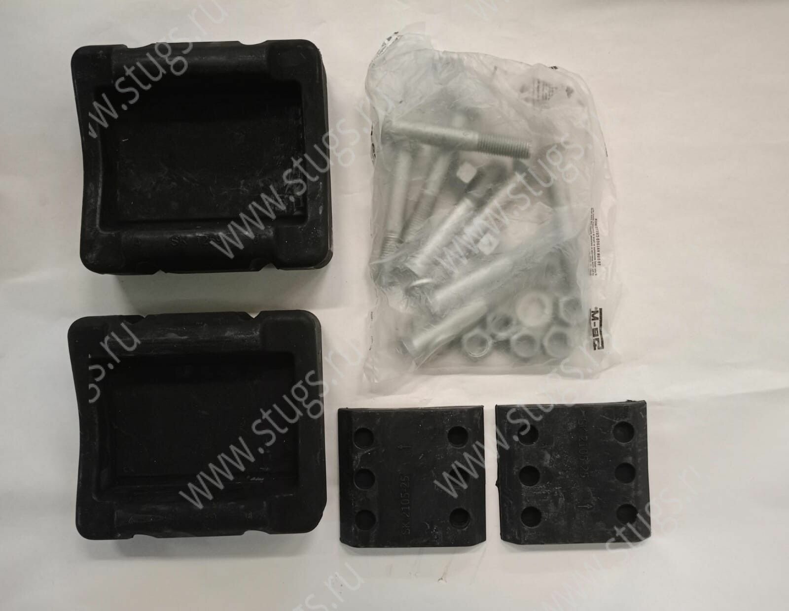 Ремкомплект седельного устройства (подушки, болты) JOST JSK36/37 SITRAK