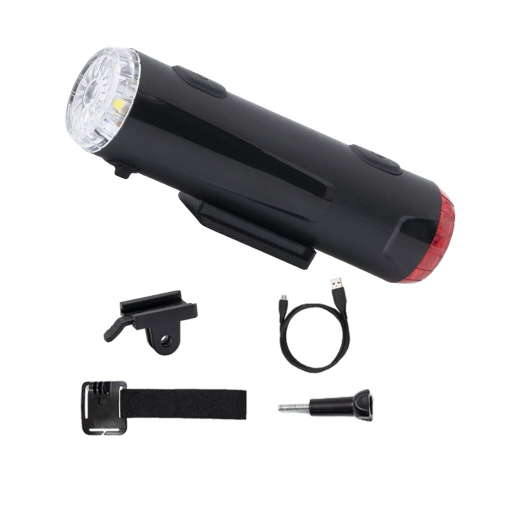 USB Перезаряжаемые Шлемы Для Шоссейных Велосипедов Легкие Велосипедные Фары Задний Фонарь Велосипеды Передний и Задний Фонарь Фонарик Прочный