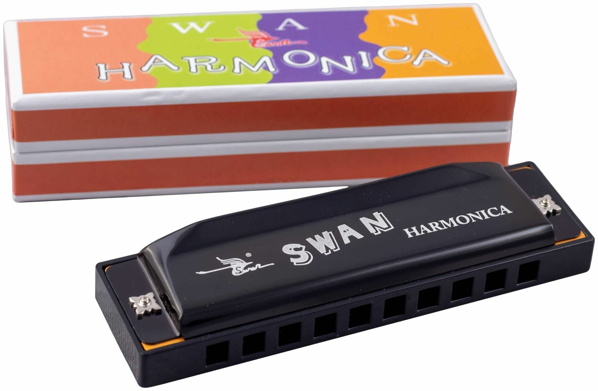 SWAN SW1020-4-BK - Губная гармоника диатоническая