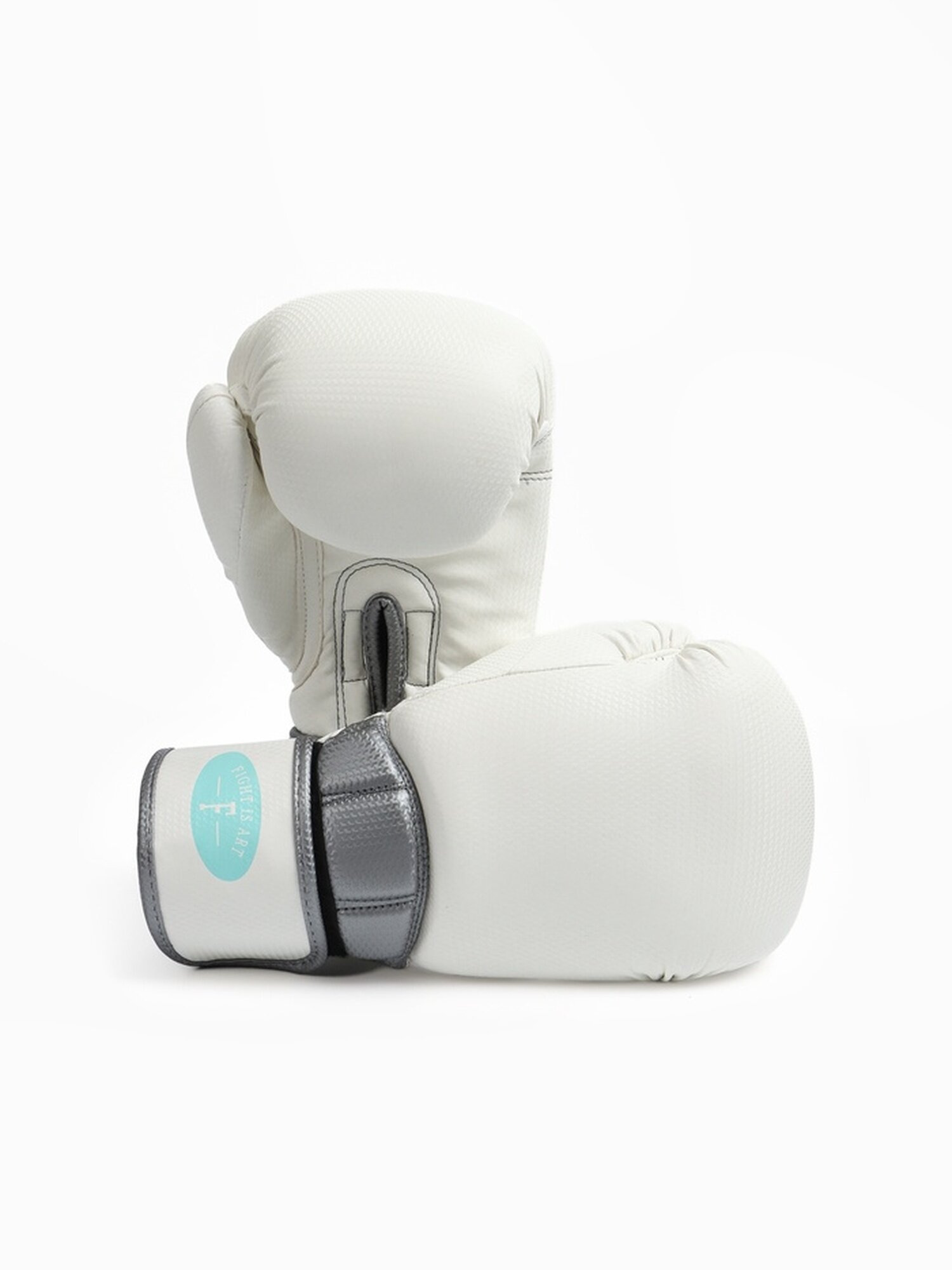 Боксёрские перчатки FIGHT EMPIRE, TIFFANY, белый карбон, размер 8 oz