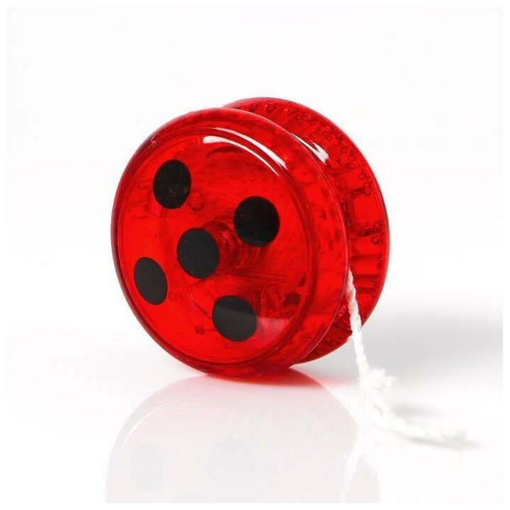 Йо-йо "Пятнышки", световой /леди баг / аксессуар леди баг