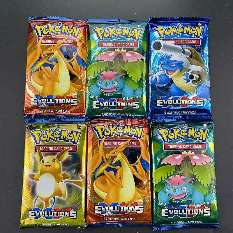 Коллекционные карты Pokemon TCG: Crimson Invasion, Sword & Shield, Sun Moon Evolutions random 1bag