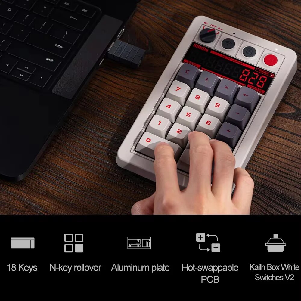 8BitDo Retro 18 Механический Нумератор — фото 1