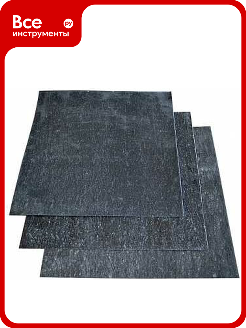 Паронит Т Драйв ПОН-Б 6.0 мм, м, ГОСТ 500x500, для уплотнения разъемов в условиях воздействия агрессивных сред